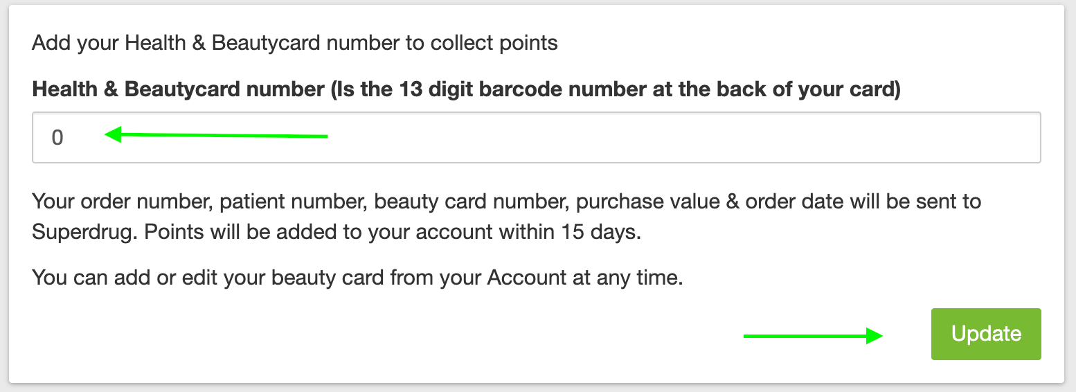 Health & Beautycard | Superdrug Online Doctor